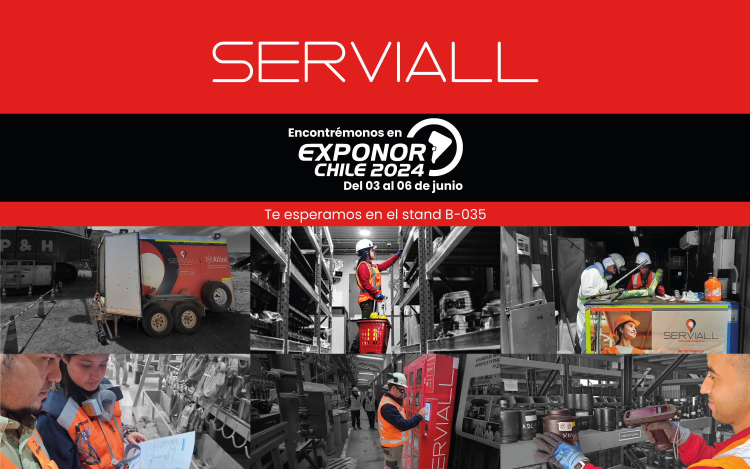 Encontrémonos en la Exponor 2024 - Serviall